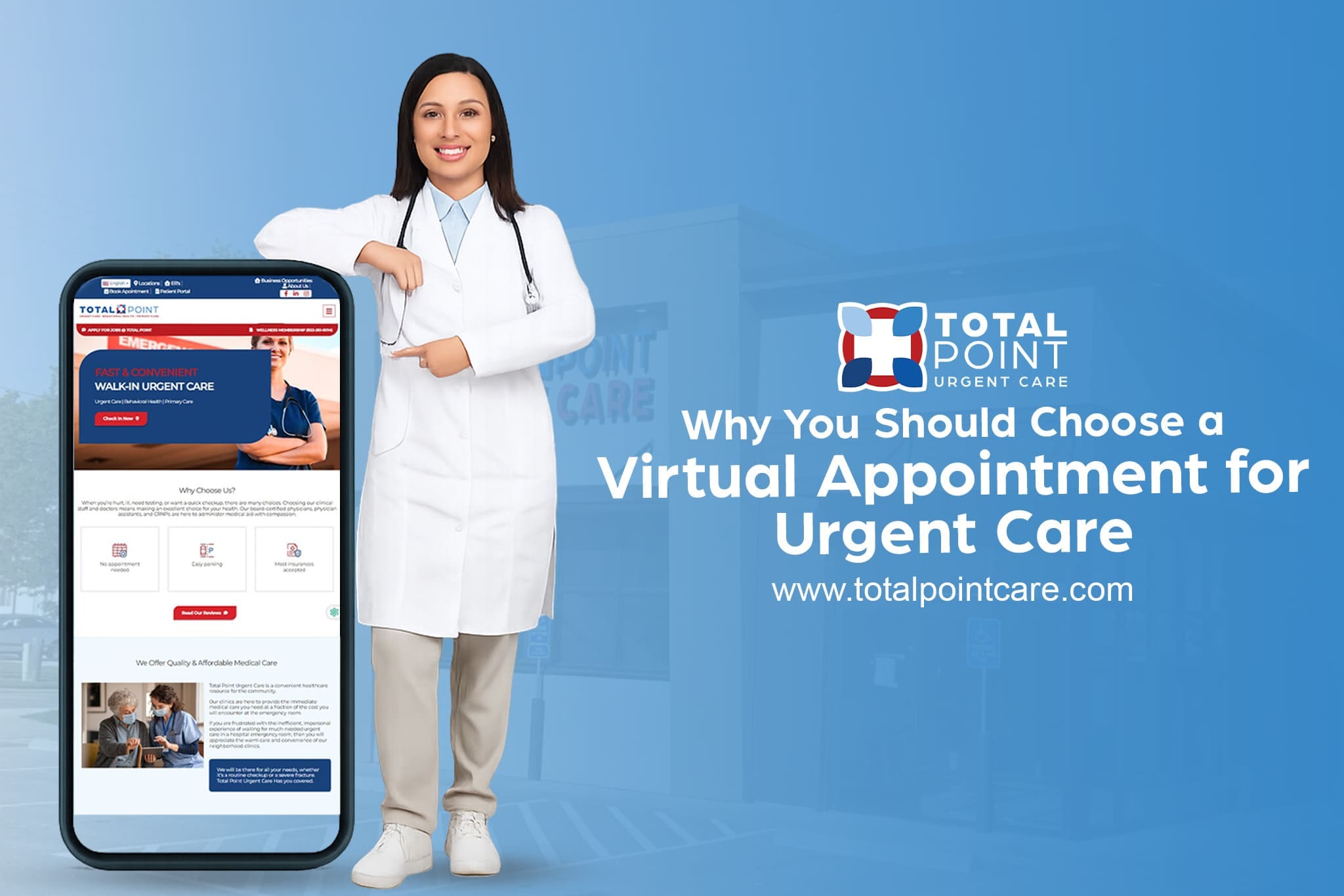 Why You Should Choose a Virtual Appointment for Urgent Care | Total ...